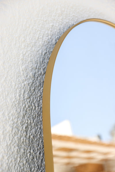 BESPOKE: Half Moon XL Mirror Gold – House Of Luna